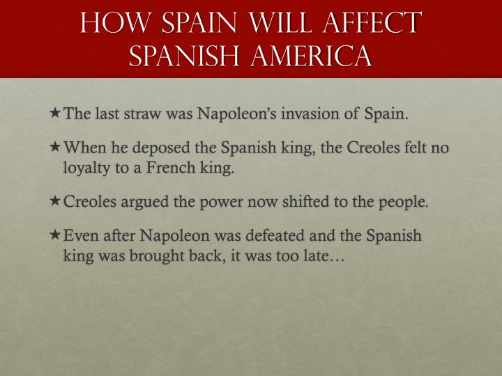 PPT - Latin AMERICAN REVOLUTIONS PowerPoint Presentation - ID:2028429