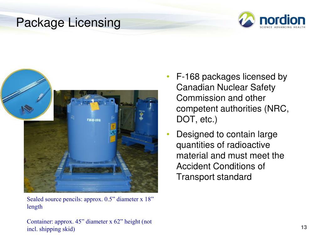 PPT - Cobalt- 60 Transportation WNA Meeting – Singapore 2013 April 8 ...