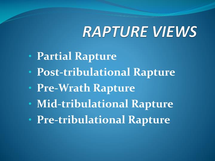 PPT - Day 4-Dispensational Eschatology (Part 1) PowerPoint Presentation ...