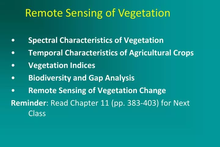 PPT - Active Remote Sensing Systems March 2, 2005 PowerPoint ...