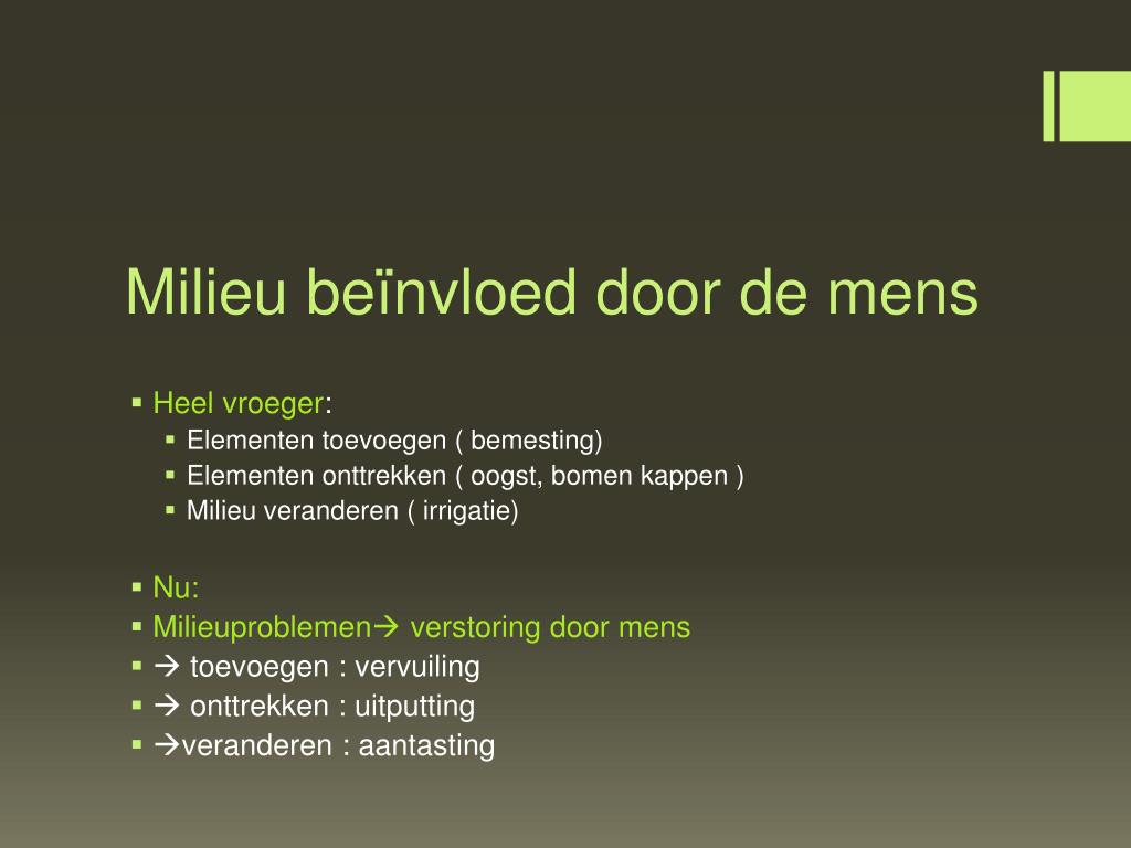 PPT - Thema 3 mens en milieu PowerPoint Presentation, free download ... PPT - Thema 3 mens en milieu PowerPoint Presentation, free download ...