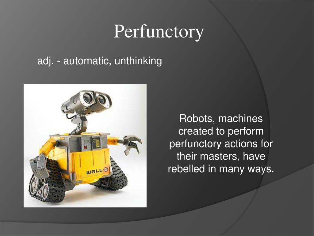 PPT - Perfunctory PowerPoint Presentation, free download - ID:2028744