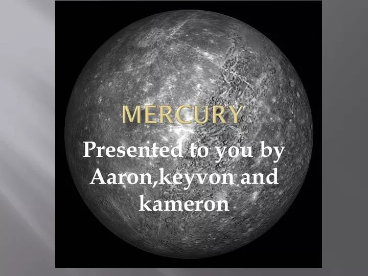 PPT - mercury PowerPoint Presentation, free download - ID:2029493