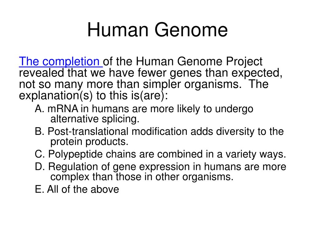 PPT - Molecular Biology History or Human Genome PowerPoint Presentation ...
