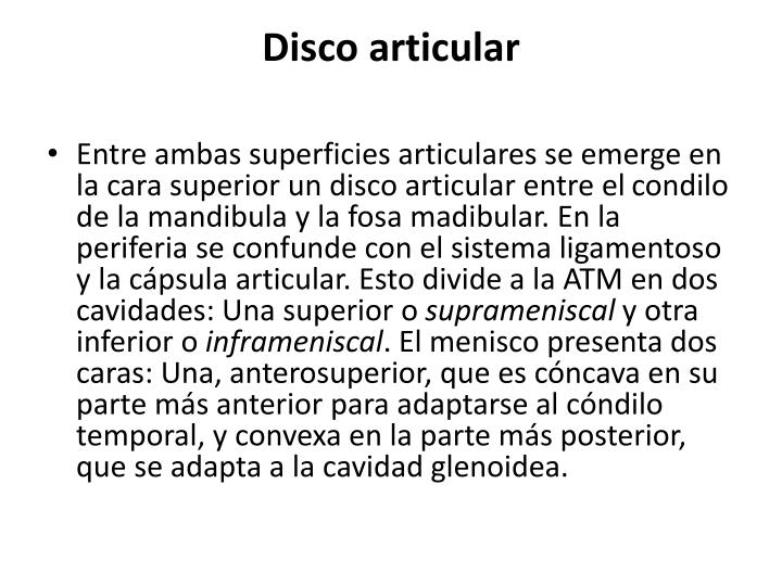 PPT - ATM ARTICULACION TEMPOROMANDIBULAR PowerPoint Presentation - ID ...