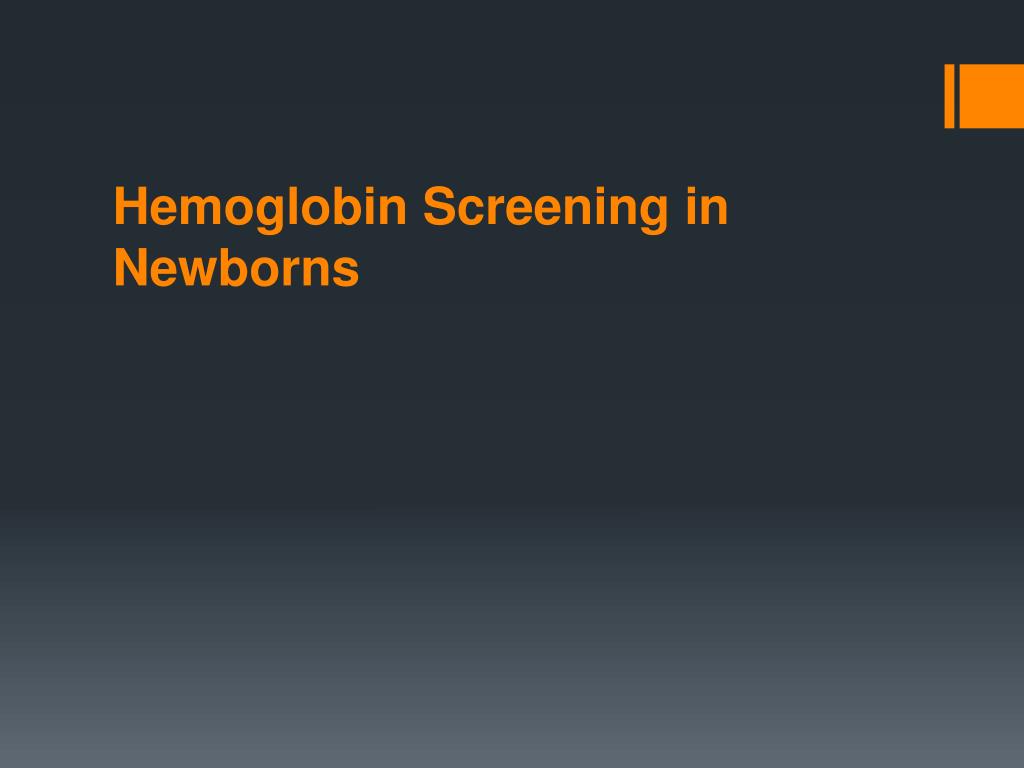 PPT - Neonatal Hematology for the Primary Care Physician PowerPoint ...