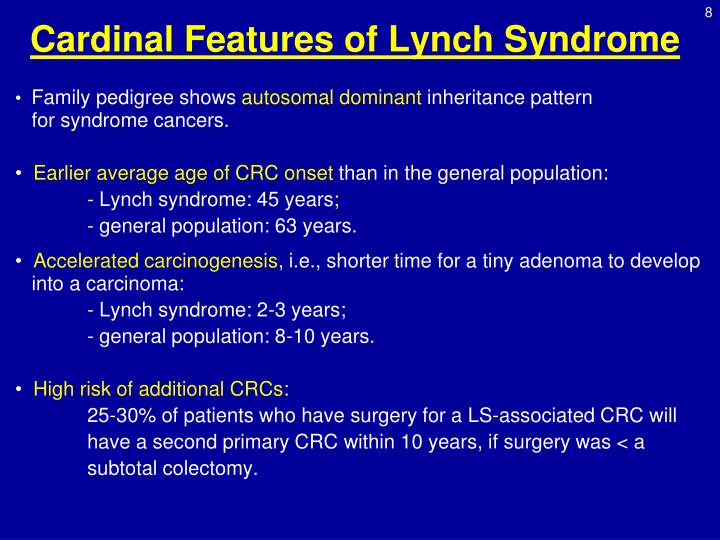 Ppt Update Of Lynch Syndromelsgenetics Natural History Heterogeneity Screening And