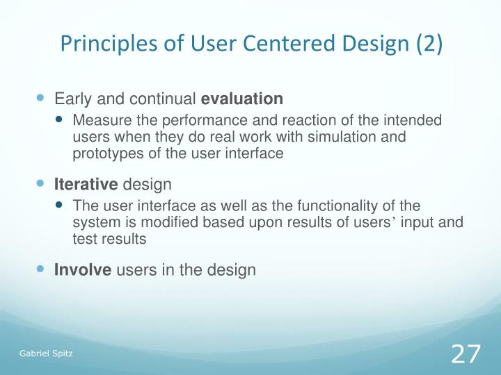 PPT - User Centered Design PowerPoint Presentation - ID:2031522