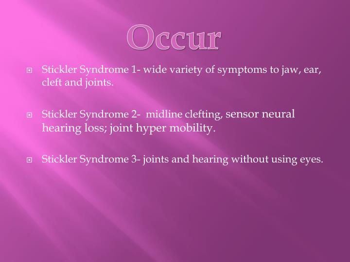 PPT - Sticklers Syndrome PowerPoint Presentation - ID:2031799