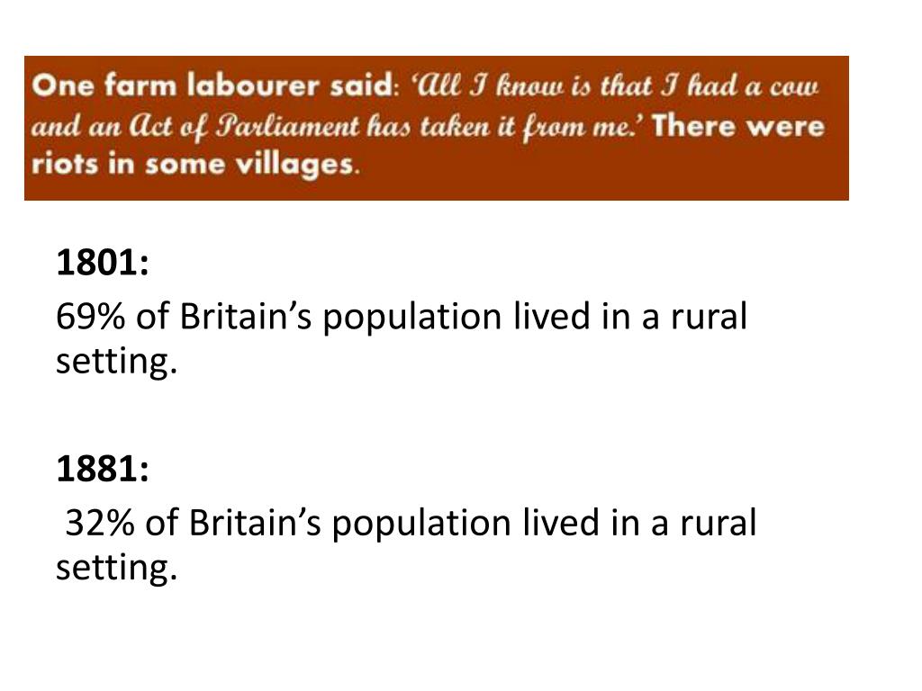 PPT - The British Agricultural Revolution PowerPoint Presentation, free ...