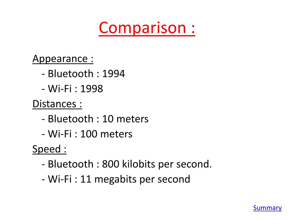 PPT - Differences between Bluetooth and wifi : PowerPoint Presentation ... PPT - Differences between Bluetooth and wifi : PowerPoint Presentation ...