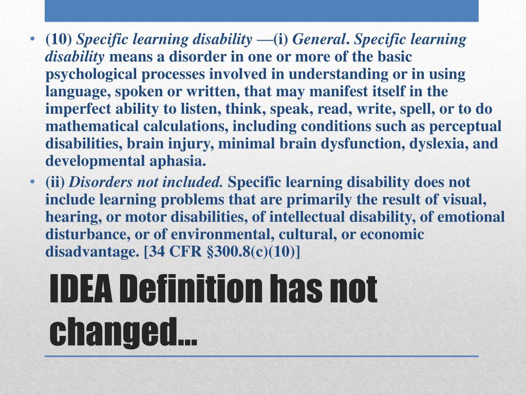 PPT - Planning LD Evaluations Dr. Sharon Lynch Dr. Philip Swicegood Sam ...