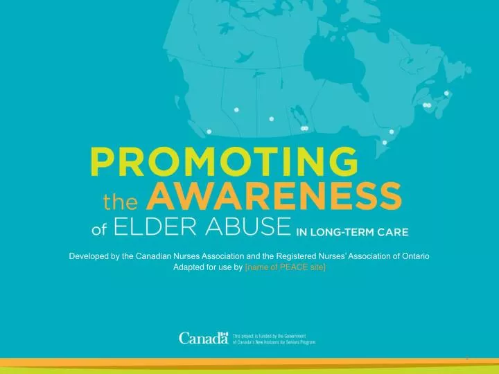 PPT - Developed by the Canadian Nurses Association and the Registered ...