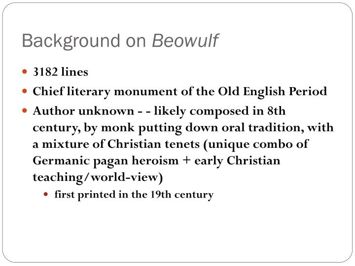 PPT - HISTORY OF ENGLISH LITERATURE PowerPoint Presentation - ID:2032759
