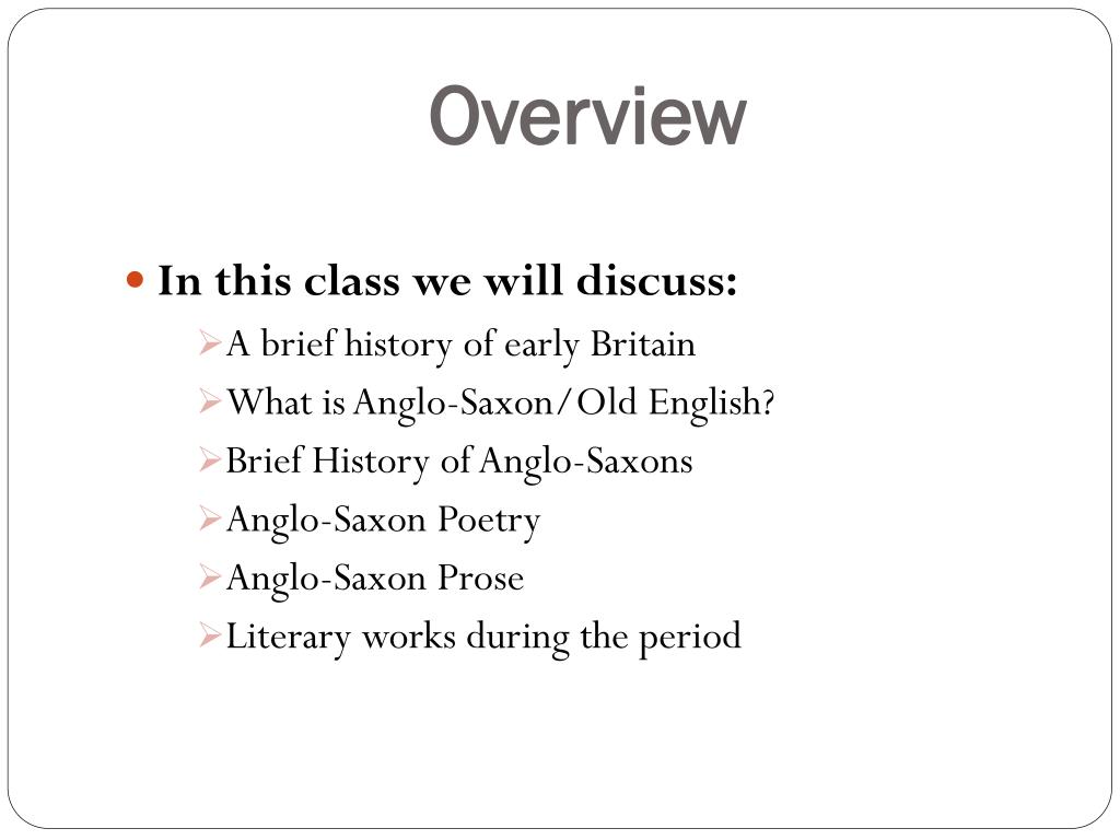 PPT - HISTORY OF ENGLISH LITERATURE PowerPoint Presentation, free ...