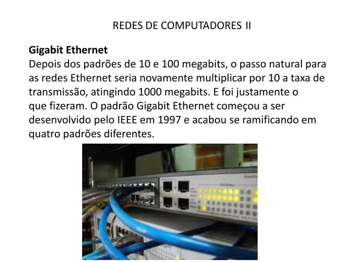PPT - REDES DE COMPUTADORES II PowerPoint Presentation, free download ...
