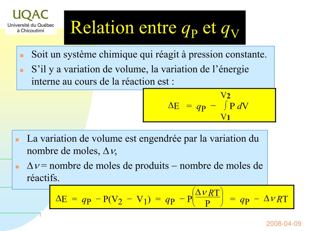 PPT - ENTHALPIE ET ÉNERGIE INTERNE PowerPoint Presentation, free ... PPT - ENTHALPIE ET ÉNERGIE INTERNE PowerPoint Presentation, free ...