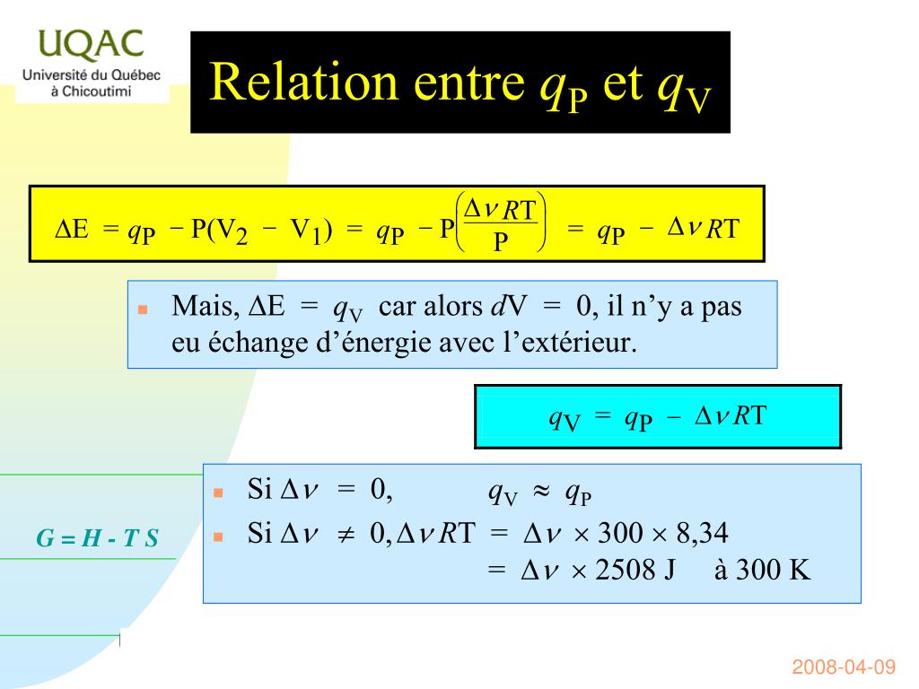 PPT - ENTHALPIE ET ÉNERGIE INTERNE PowerPoint Presentation, free ... PPT - ENTHALPIE ET ÉNERGIE INTERNE PowerPoint Presentation, free ...