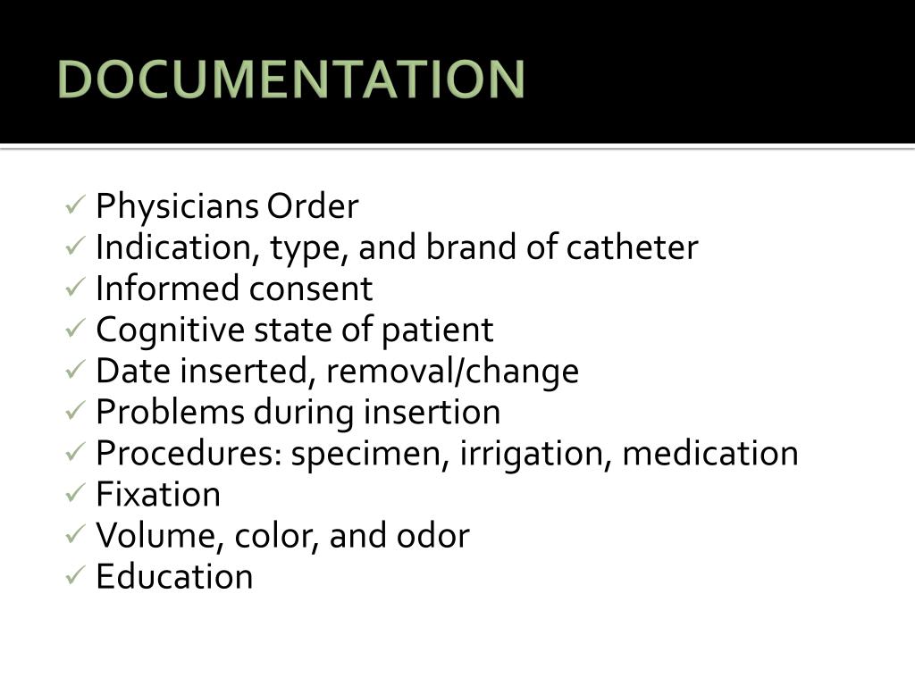 PPT - URINARY CATHETER and GASTRO-INTESTINAL TUBE CARE PowerPoint ...