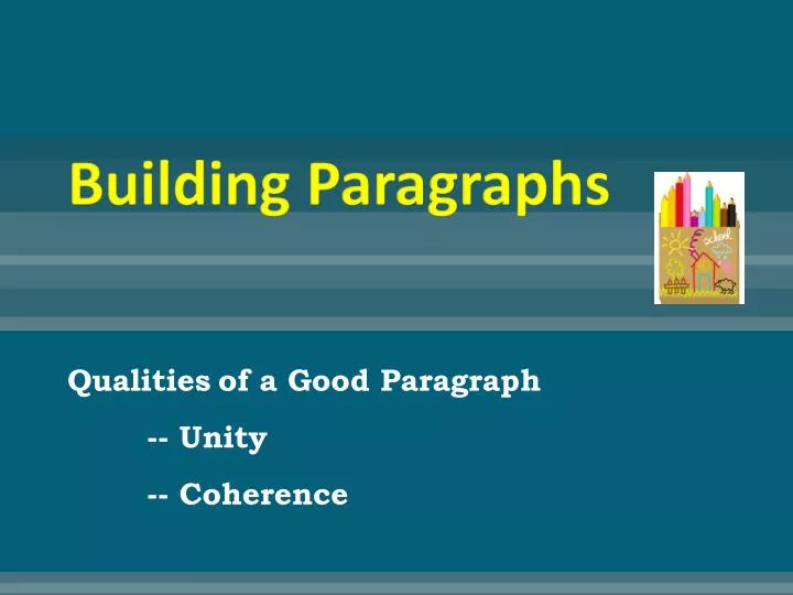 PPT - Building Paragraphs PowerPoint Presentation, free download - ID ...