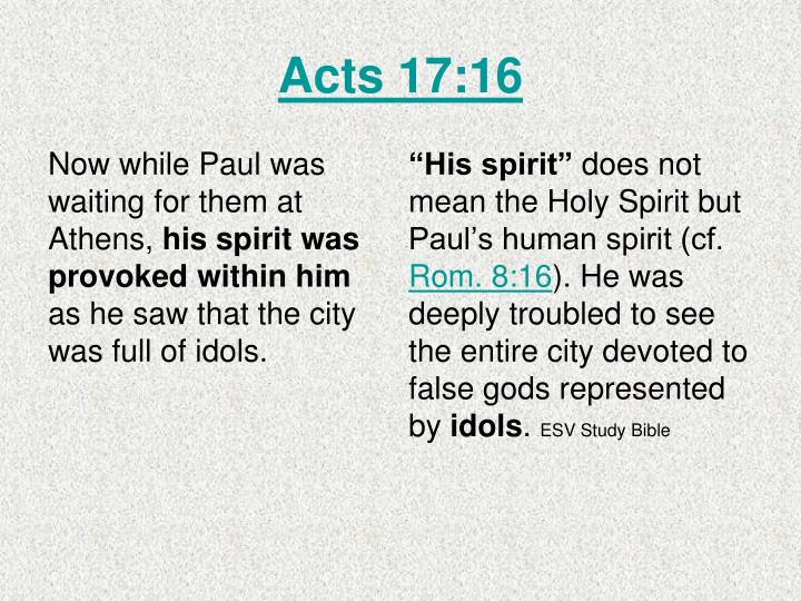 PPT - Book of Acts – Paul in Athens Acts 17:16-21 Week 31 PowerPoint ...