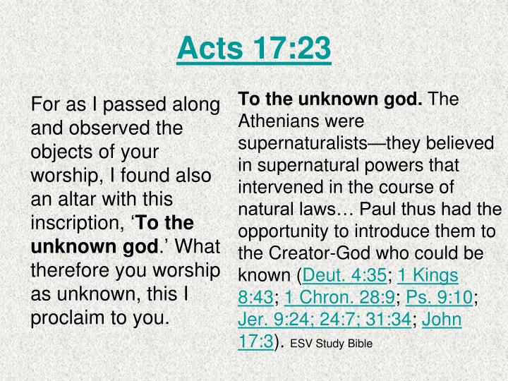 PPT - Book of Acts – Paul in Athens Acts 17:16-21 Week 31 PowerPoint ...