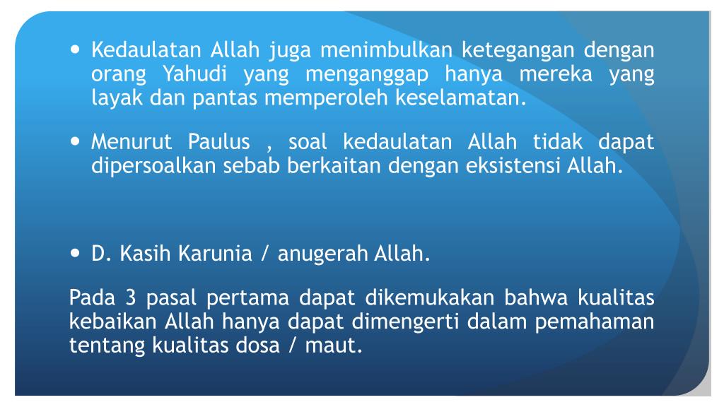 PPT - SURAT RASUL PAULUS KEPADA JEMAAT DI ROMA PowerPoint Presentation ...