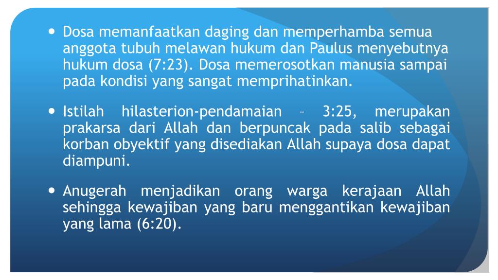 PPT - SURAT RASUL PAULUS KEPADA JEMAAT DI ROMA PowerPoint Presentation ...
