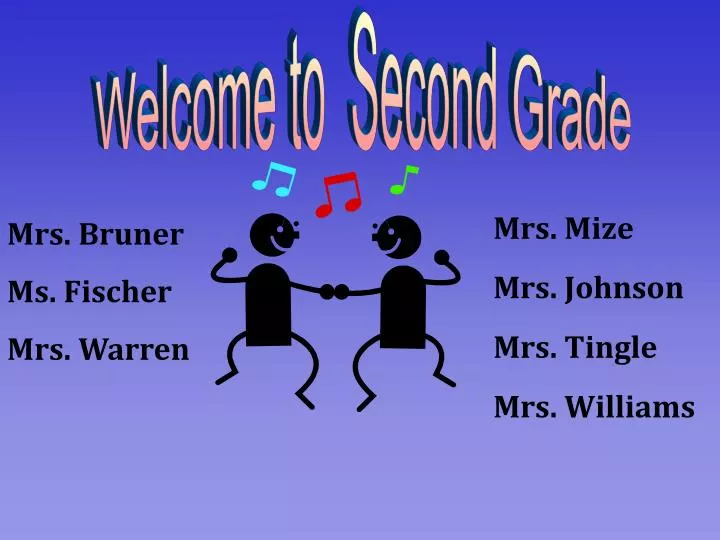 PPT - Welcome to Second Grade PowerPoint Presentation, free download ...