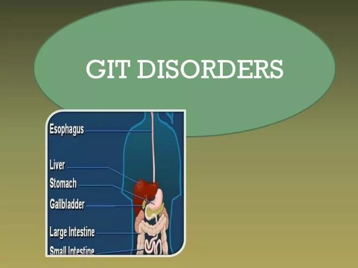 PPT - GIT DISORDERS PowerPoint Presentation, free download - ID:2034569