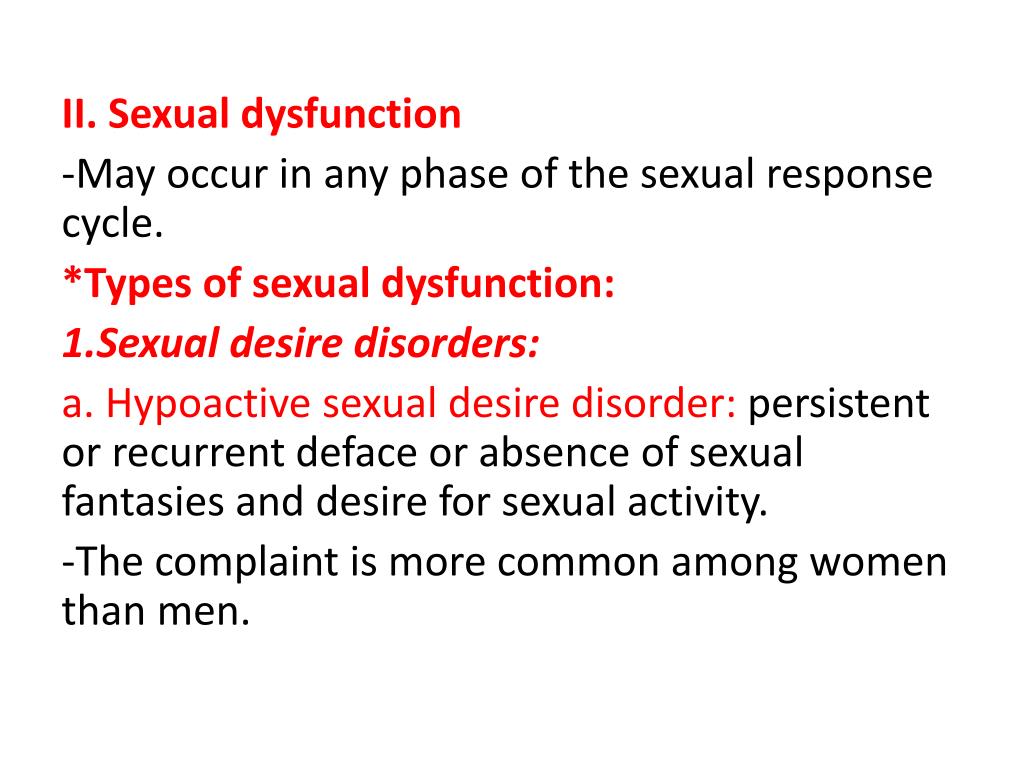 Ppt Chapter 8 Sexual Disorders Powerpoint Presentation Free Download