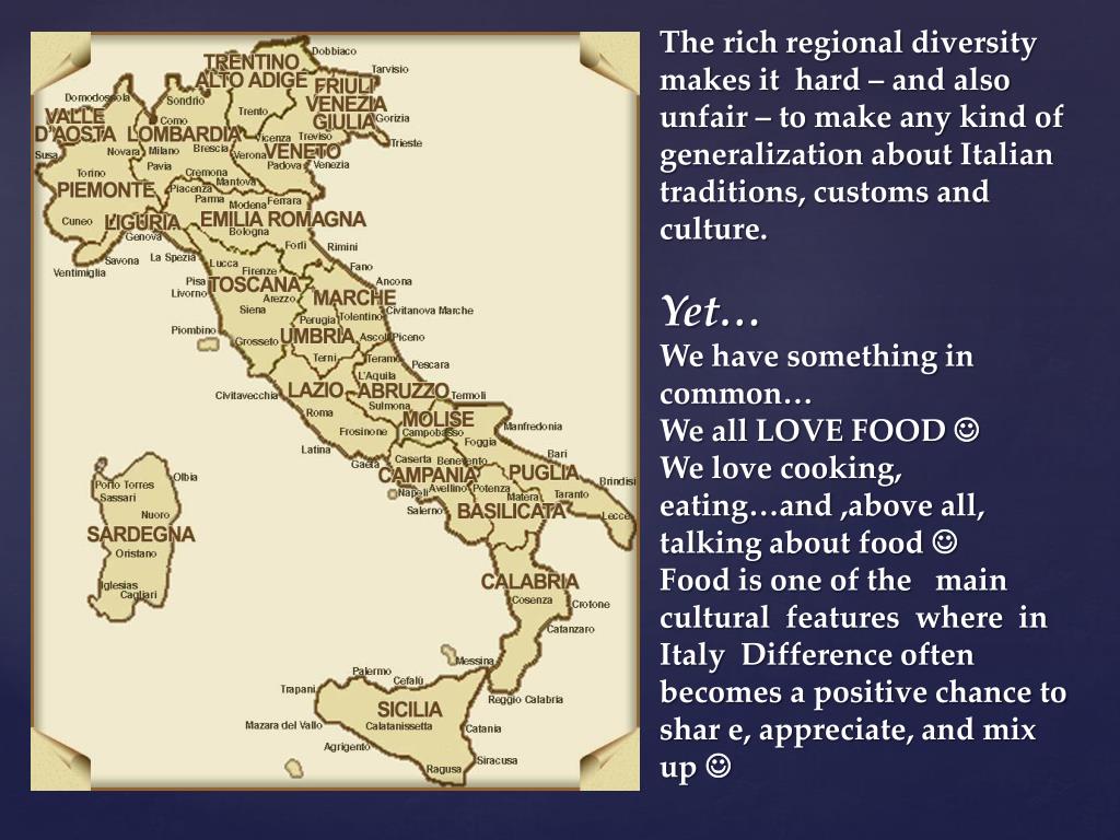 PPT - The Italian Historical Geographical and Cultural Puzzle ...