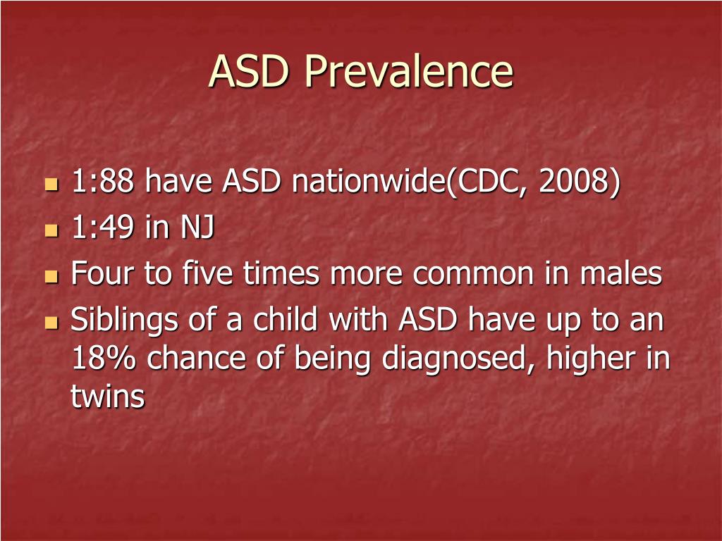 PPT - Care of the Adolescent/Adult with an Autism Spectrum Disorder ...