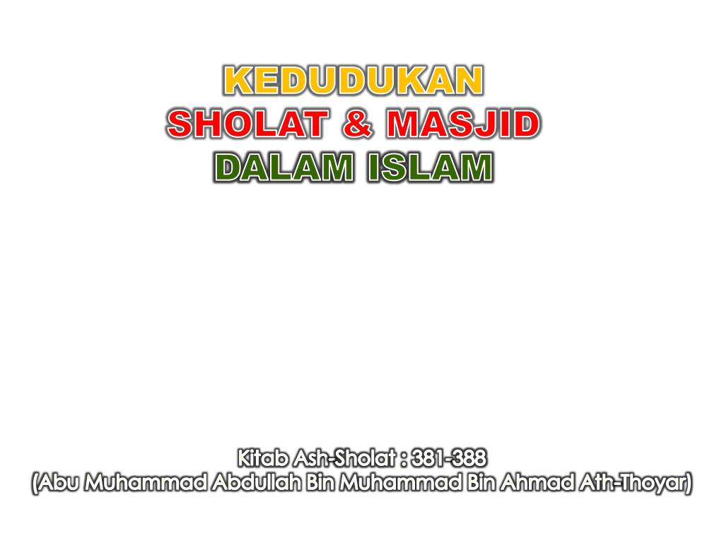 PPT - MENGEMBALIKAN FUNGSI & PERAN MASJID DALAM KEHIDUPAN UMAT ISLAM ... PPT - MENGEMBALIKAN FUNGSI & PERAN MASJID DALAM KEHIDUPAN UMAT ISLAM ...