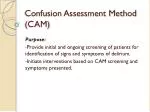 PPT - Confusion Assessment Method (CAM) PowerPoint Presentation - ID ...