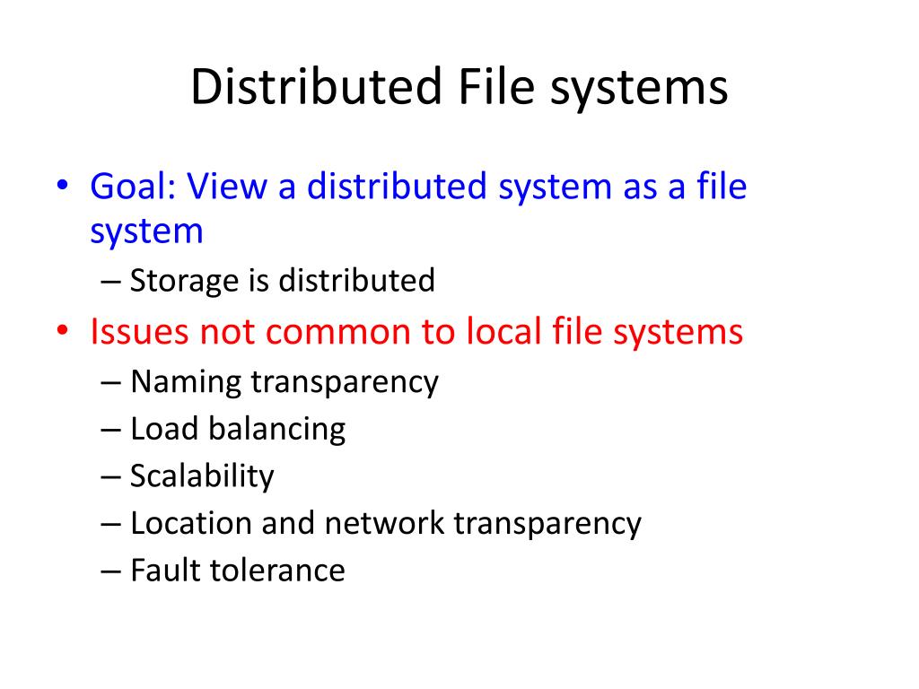 PPT - Distributed Systems PowerPoint Presentation, free download - ID ...