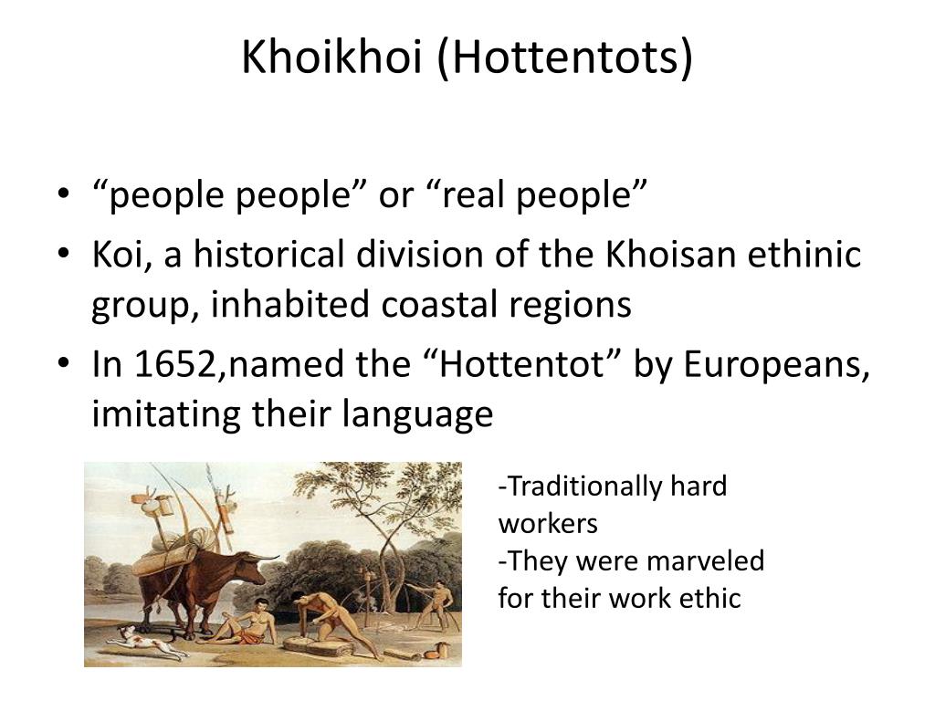 PPT - Indigenous People of South Africa in the Early 19 th Century ...