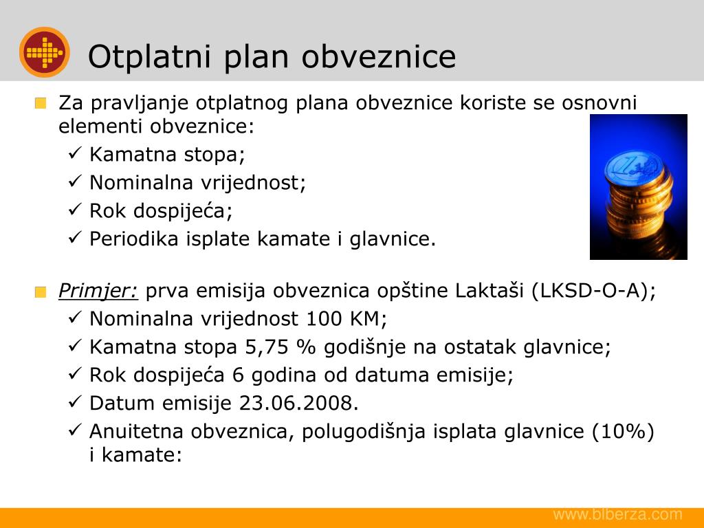 PPT - Municipalne obveznice na Banjalučkoj berzi PowerPoint ...