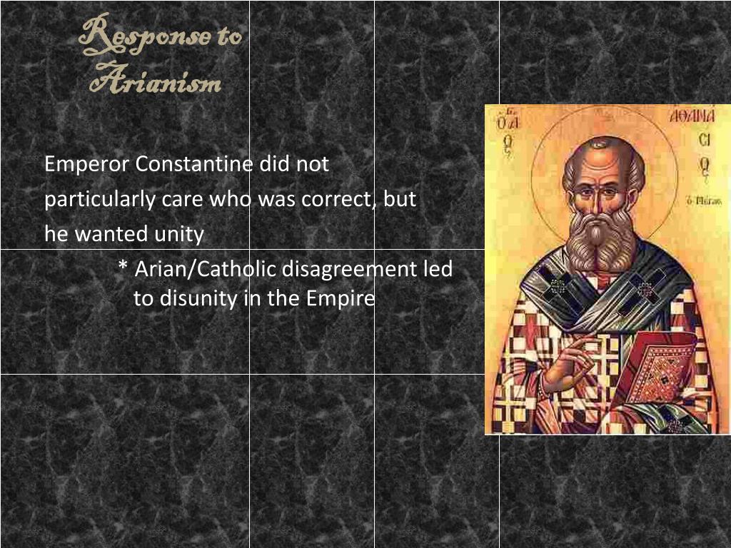 PPT - “The whole world groaned and marveled to find itself Arian” St ...