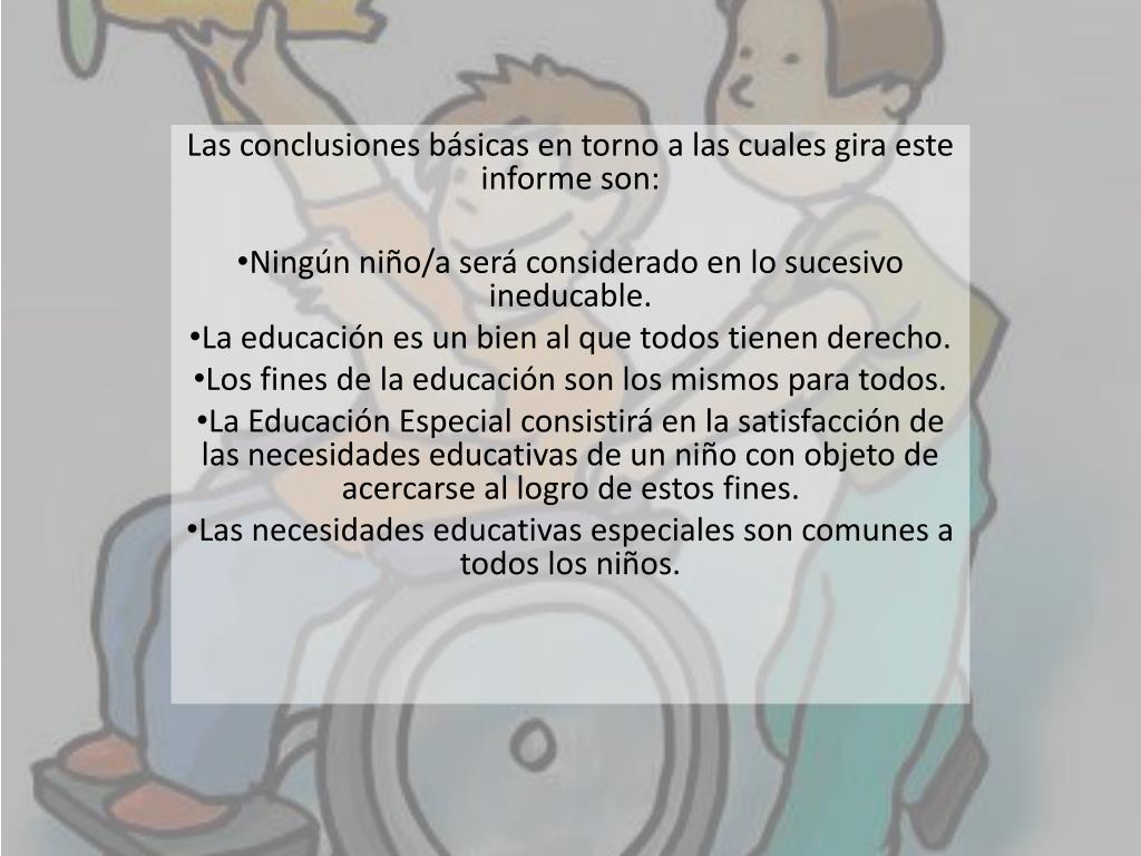 PPT - LAS NECESIDADES EDUCATIVAS ESPECIALES PowerPoint Presentation ...