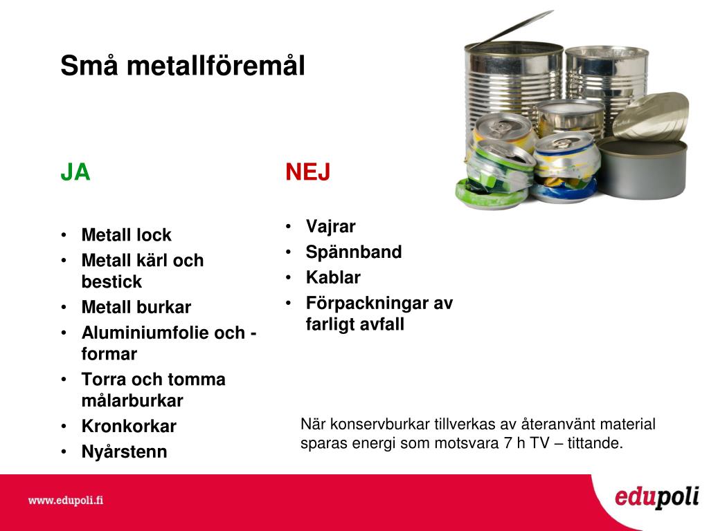 PPT - Info om avfalls- sortering och återvinning 2012 Maria Skog ...
