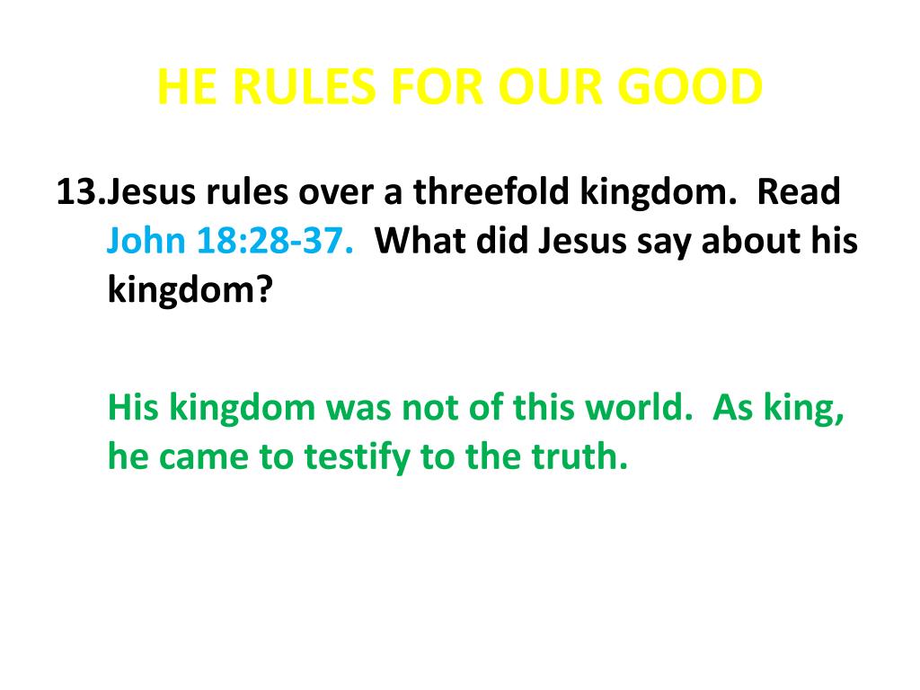 PPT - THE APOSTLES’ CREED – 2 ND ARTICLE THE THREEFOLD OFFICE OF CHRIST ...