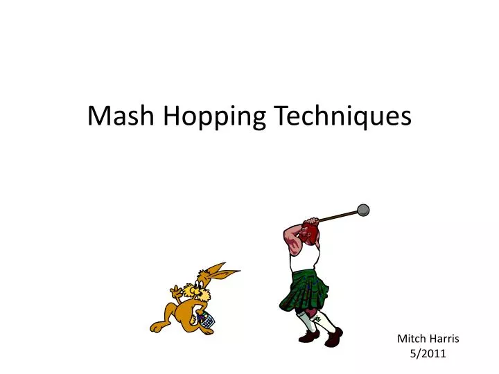 PPT - Mash Hopping Techniques PowerPoint Presentation, free download ...