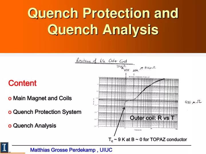 PPT - Quench Protection and Quench Analysis PowerPoint Presentation, free download - ID:2039646