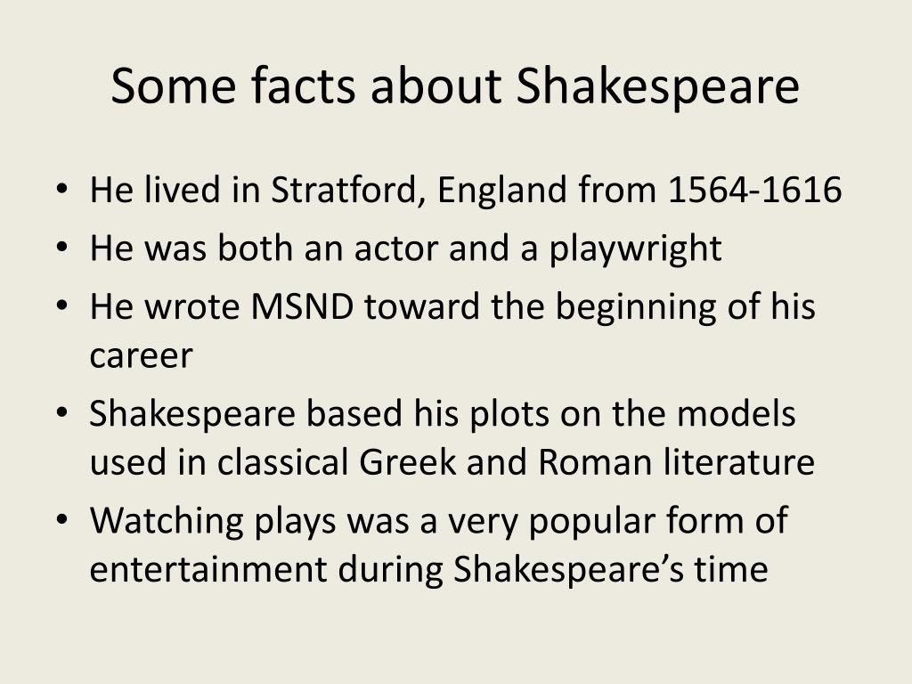 PPT - A Midsummer Night’s Dream by William Shakespeare PowerPoint ...