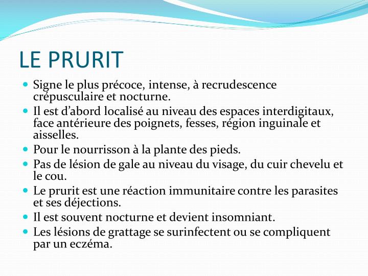 PPT - LA GALE HUMAINE OU SCABIOSE PowerPoint Presentation - ID:2040323