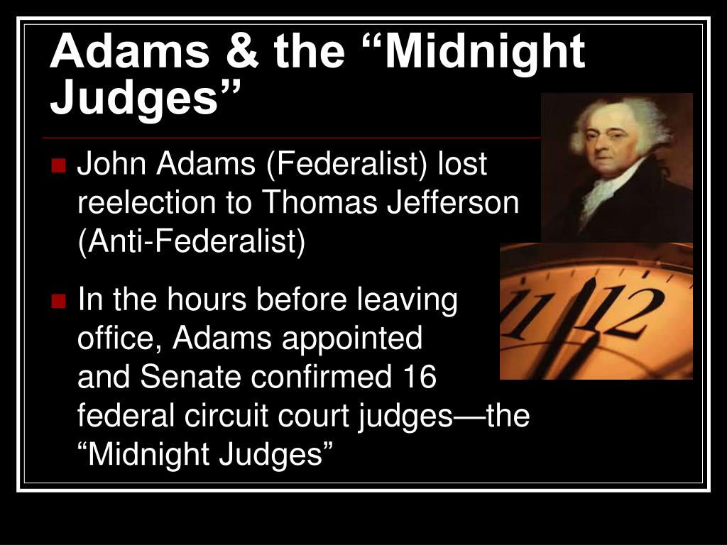 PPT - Marbury v. Madison and Judicial Review PowerPoint Presentation ...