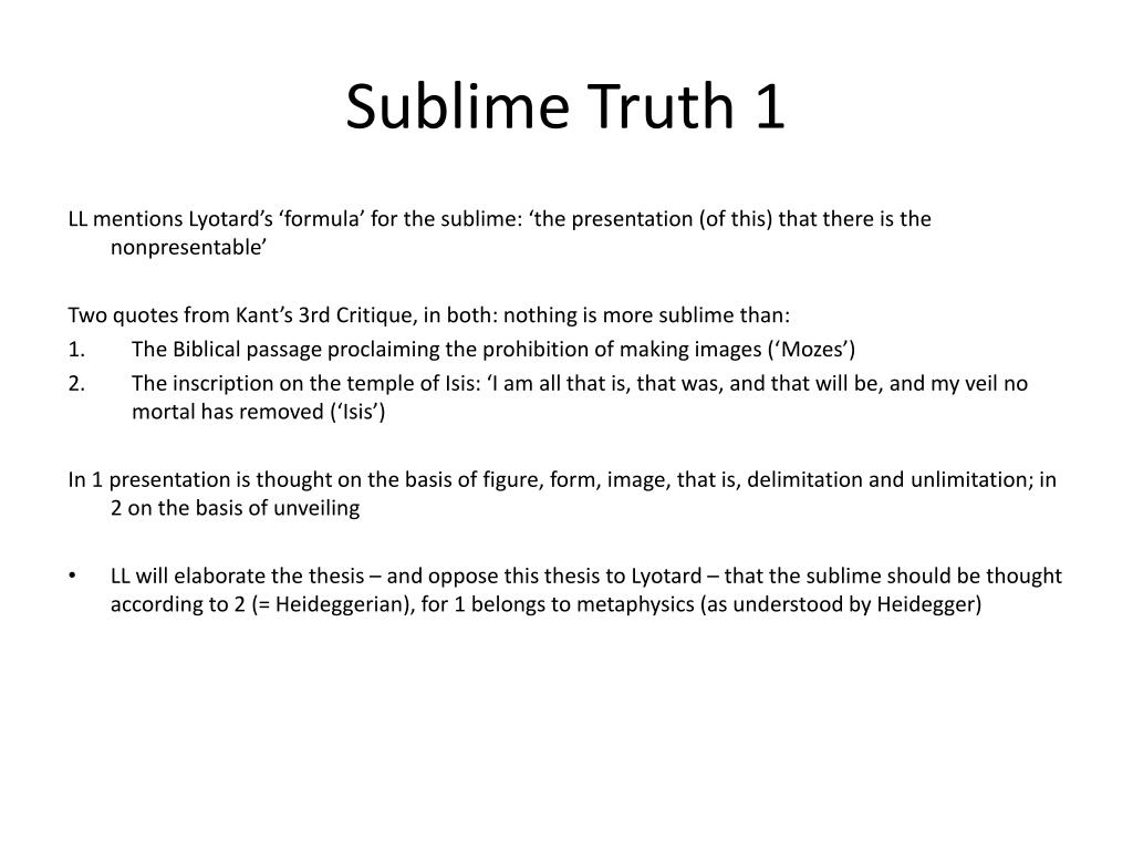 PPT - The Heritage of Kant’s Work in Recent French Philosophy ...