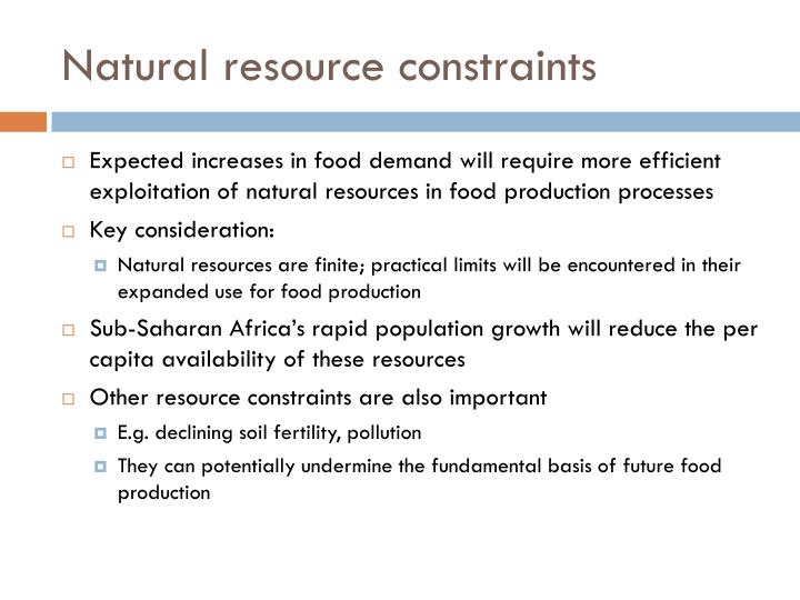 PPT - Demographic change, the IMPACT model, and food security in sub ...
