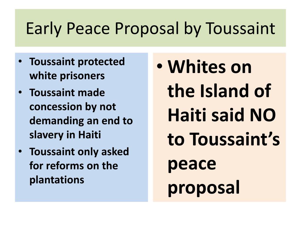 PPT - Égalité for All: Toussaint Louverture and the Haitian Revolution ...